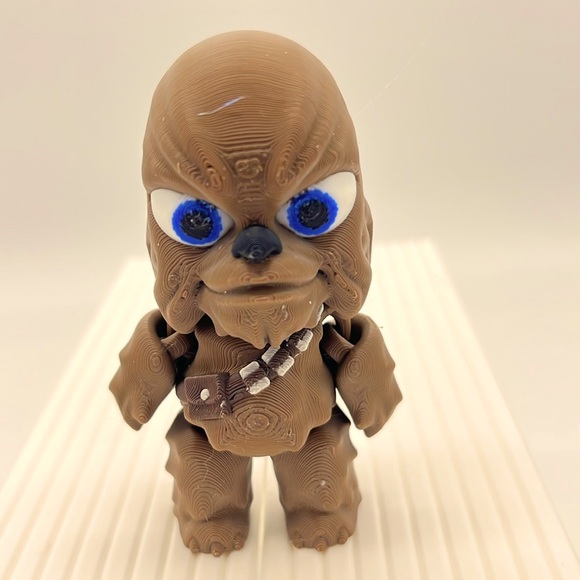 Toys | 3d Printed Articulated Star Wars Chewbacca Fidget Toy Fun Collec ...